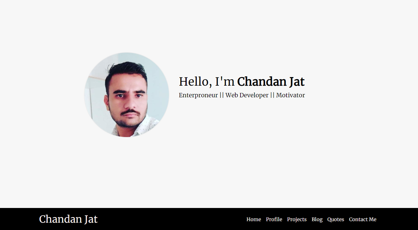 Chandan Jat - Founder of iBharat.org